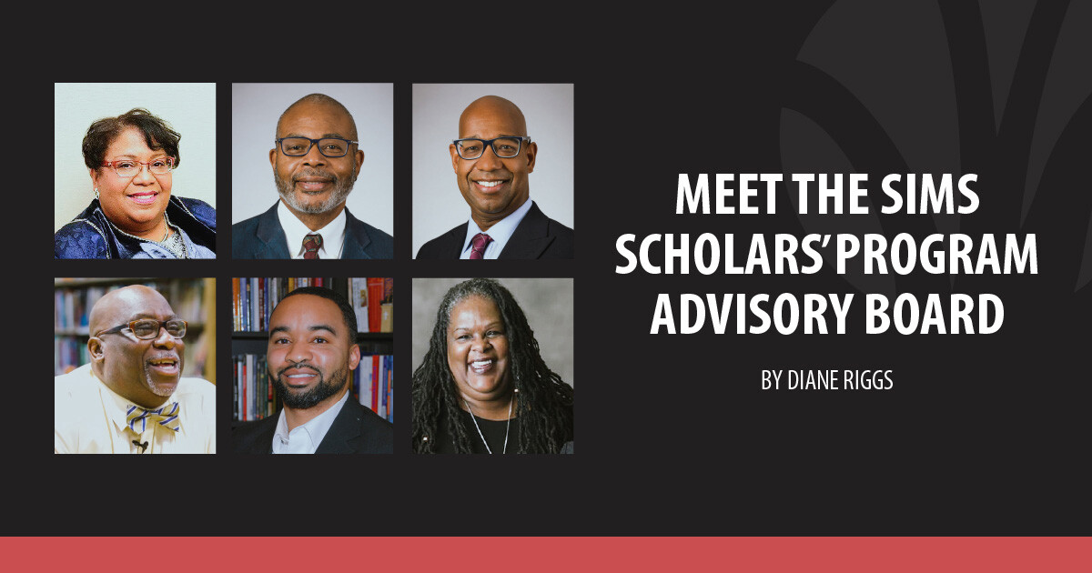 Meet the Sims Scholars’ Advisory Committee